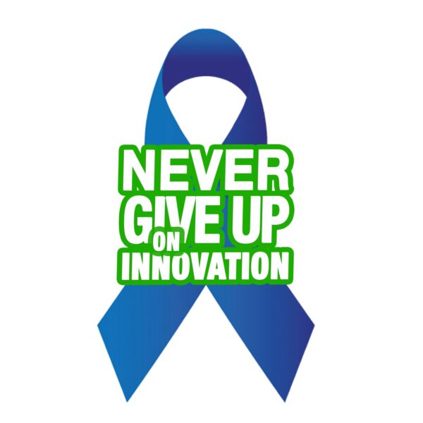 Never Give Up on Innovation (Pin)